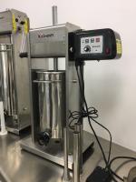 China Vertical Electric Motorized Sausage Stuffer Machine Commercial Industrial 30LB Capacity for sale
