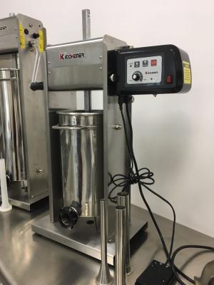 China Vertical Electric Motorized Sausage Stuffer Machine Commercial Industrial 30LB Capacity for sale