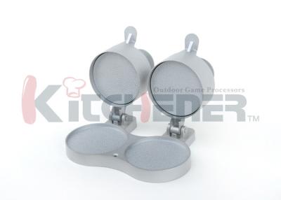 China Sandwich Maker Hamburger Machine Dual Patties With Heavy Duty Aluminum Construction for sale