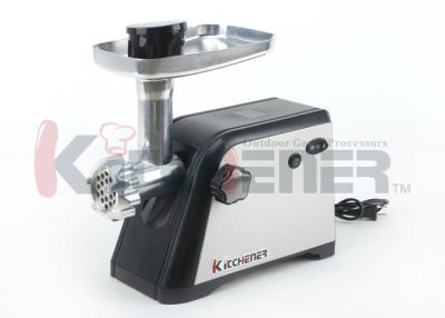 China FDA Automatic Meat Grinder Cast Iron With 3.3lbs Per Minute / Stainless Steel Cutting Knife for sale