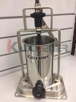 China Stainless Steel Vertical Homemade Sausage Machine With A Food Grade Spray for sale