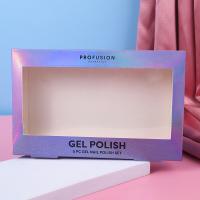 China Holographic Iridescent Foil Packaging Box With Custom Design / Logo for sale