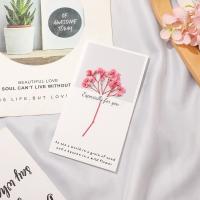 China E-Commerce Folding Greeting Postcard Thank You Design Printing for sale