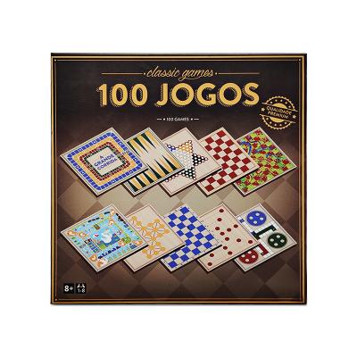 China OEM Matte Varnish Board Game Printing Ludo Printable Design For Children for sale