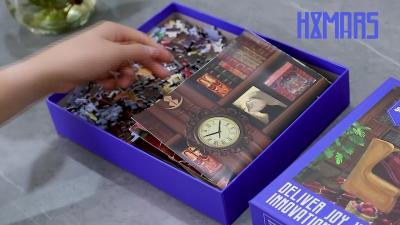 China Custom Printing Giant Jigsaw Puzzle For Adults 1000 Pieces Matte Laminated for sale