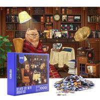 China Custom Printing Giant Jigsaw Puzzle For Adults 1000 Pieces Matte Laminated for sale
