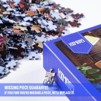 China Custom Printing Giant Jigsaw Puzzle For Adults 1000 Pieces Matte Laminated for sale