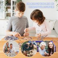 China Custom Printing Giant Jigsaw Puzzle For Adults 1000 Pieces Matte Laminated for sale