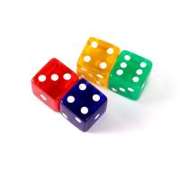 China Personalized Acrylic Resin Dnd Dice Customized Blue Red Black White Green Purple for sale
