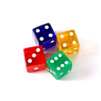 China Personalized Acrylic Resin Dnd Dice Customized Blue Red Black White Green Purple for sale