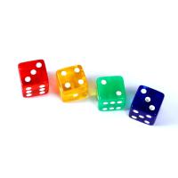 China Personalized Acrylic Resin Dnd Dice Customized Blue Red Black White Green Purple for sale
