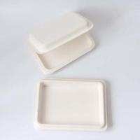 China Corrugated Paper Biodegradable Pulp Molded Wine Packaging Trays for sale