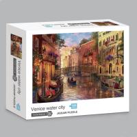 China Eco Friendly Family Game Jigsaw Puzzle 70x50cm For Adults 14age+ 1000pcs for sale