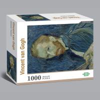 China Custom Van Gogh Portrait 1000 Piece Fine Art Jigsaw Puzzles For Adult Toys for sale