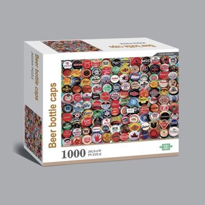 China Personalized Adult Game Jigsaw Puzzle Print Custom 1000 Pieces for sale