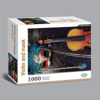 China Cardboard Map 1000 Pcs Jigsaw Puzzle Games For Adults Custom Printing OEM for sale