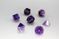 China Acrylic Polyhedral Custom Board Game Dice 4/6/8/10/12/20 sided for sale