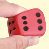 China Soft Foam Board Game Dice Assorted Colorful 2.5 Inch Foam Dice Cubes for sale