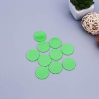China Custom Colored Round Plastic Bingo Chips Coins Set For Board Game for sale