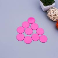 China Custom Colored Round Plastic Bingo Chips Coins Set For Board Game for sale