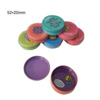 China Kids Gift Chocolate Glossy Tin Cans Packaging Round Tin Containers In Bulk for sale