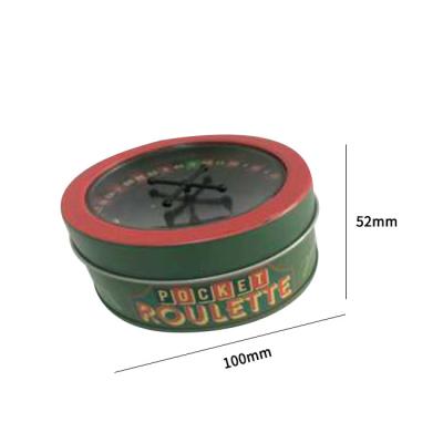 China Mini Pocket Tin Cans Packaging Metal Tins With Lids CMYK 4C Printing Logo for sale