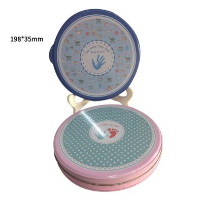 China Eco Friendly Round Small Tin Containers With Lids ODM for sale