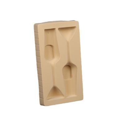China Plastic Cosmetic Blister Biodegradable Pulp PVC Vac Molded Pulp Inserts for sale