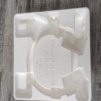 China Custom Moulded Biodegradable Pulp Paper Packaging Insert Tray for sale