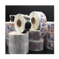 China Waterproof Cardboard Box Sticker Custom Mailing Labels Brown Kraft for sale