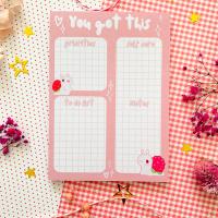 China Die Cut Kawaii Lined Notepads And Stationery Paper Memo Pads for sale