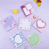 China Die Cut Kawaii Lined Notepads And Stationery Paper Memo Pads for sale