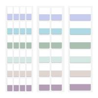China Morandi Sticky Notepads And Stationery Index Tab Labels Sticker for sale