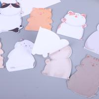 China Cute Animal Cartoon Notepads Printed Custom Shaped Stationery Sticky Notes for sale