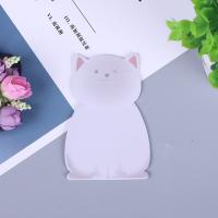 China Cute Animal Cartoon Notepads Printed Custom Shaped Stationery Sticky Notes for sale