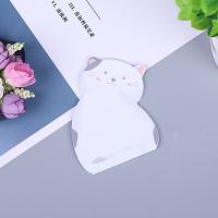 China Cute Animal Cartoon Notepads Printed Custom Shaped Stationery Sticky Notes for sale