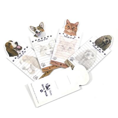 China Personalized Self Adhesive To Do List Notepads And Stationery Animal CMYK Printing for sale