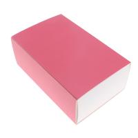 China Matchbox Style Foldable Cardboard Kraft Paper Box Packaging Customized Printing for sale