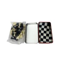 China CMYK Printing Educational Board Game Custom Chess Pieces With Tin Box for sale