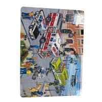 China BSCI 24 Piece Eduactional Interactive Jigsaw Puzzles Vehicles Rescue For Kids Ages 3-5 for sale