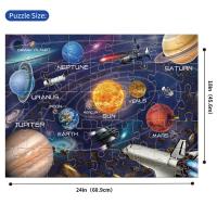 China Custom 46pcs Solar System Photo Maker Game Jigsaw Puzzle Gift Box for sale