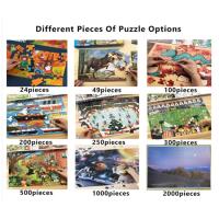 China Custom Famous Painting 1000 Piece Jigsaw Puzzles For Adults Ocean Photo for sale