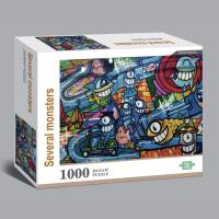 China Customize Design Large Paper 1000pcs Jigsaw Puzzle For Adults Developing Intelligence for sale