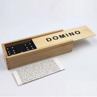 China Melamine 28PCS Plastic Board Game Domino Set For Kid for sale