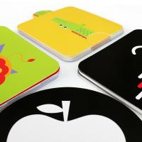 China Kids Flash Cards In Teaching Both Sides Custom Game Card Printing 350g for sale