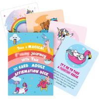 China Recycled Deck Printing Positive Affirmation Educational Playing Cards Oem for sale