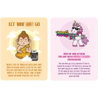 China Recycled Deck Printing Positive Affirmation Educational Playing Cards Oem for sale
