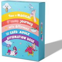 China Recycled Deck Printing Positive Affirmation Educational Playing Cards Oem for sale