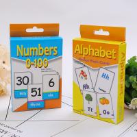 China ODM Children'S Early Educational Flash Cards Custom Design Playing Cards 300gsm for sale