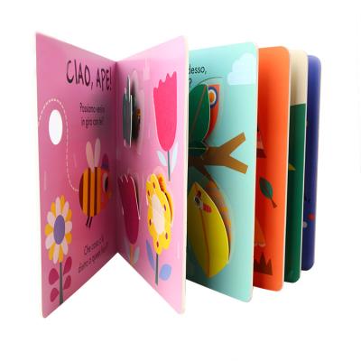 China Environmental Ink Printing Educational Playing Cards Flip Flap Book For Kids for sale
